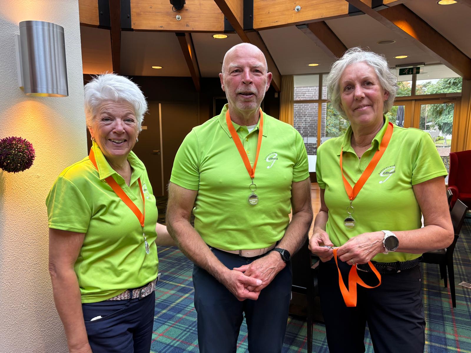 Golfhorst 3 kampioen najaarscompetitie - Golfbaan de Golfhorst